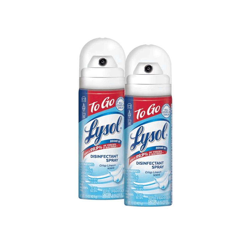 spray disinfectant sold on Temu United States