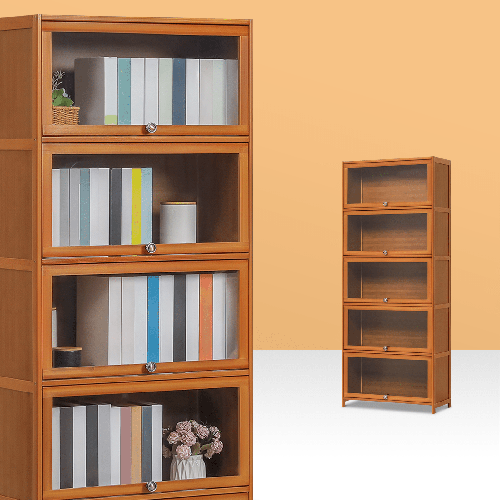 coffin bookshelf sold on Temu United States