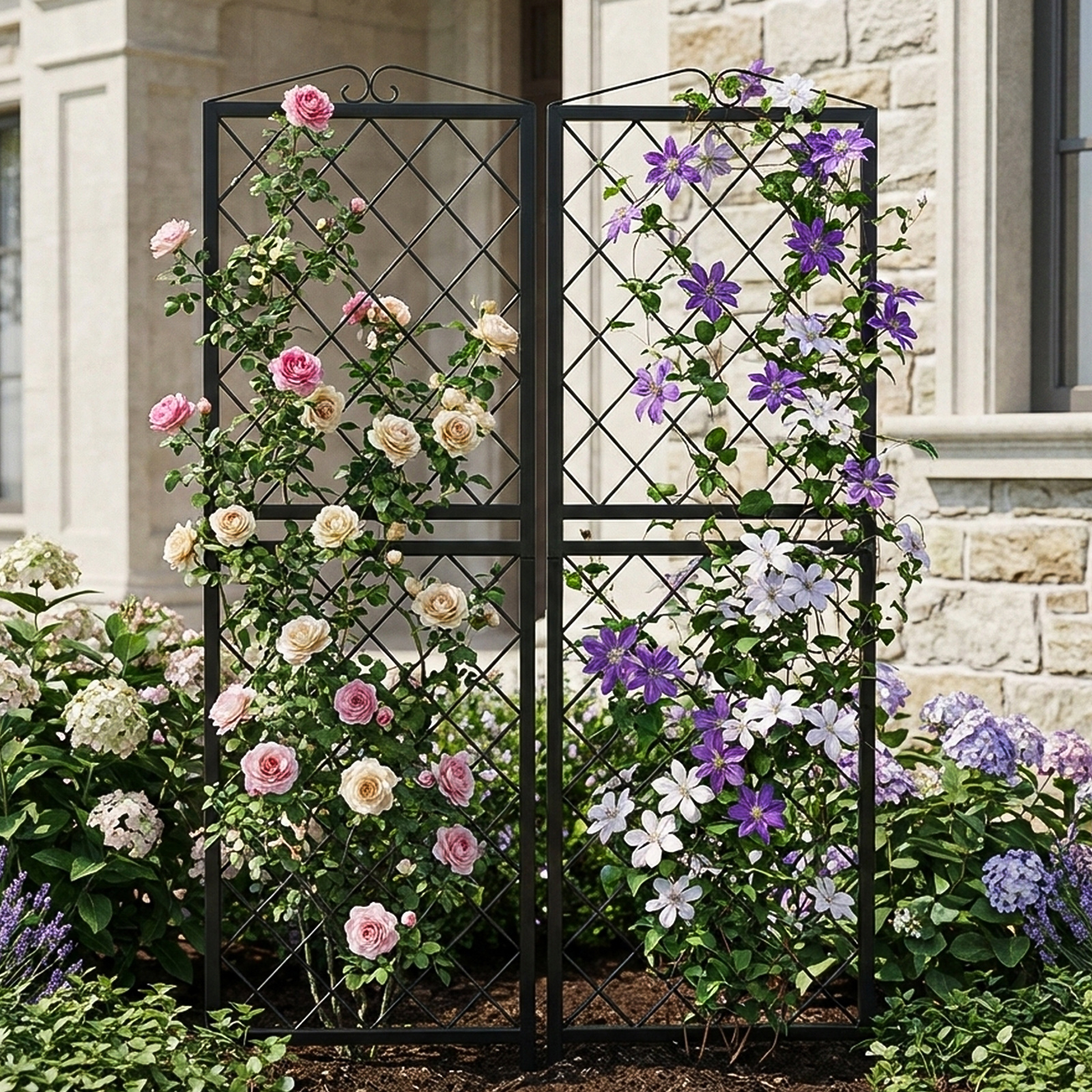 rose trellis sold on Temu United States