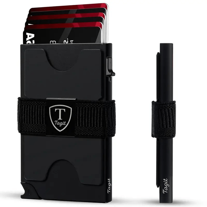 metal wallet sold on Temu United States