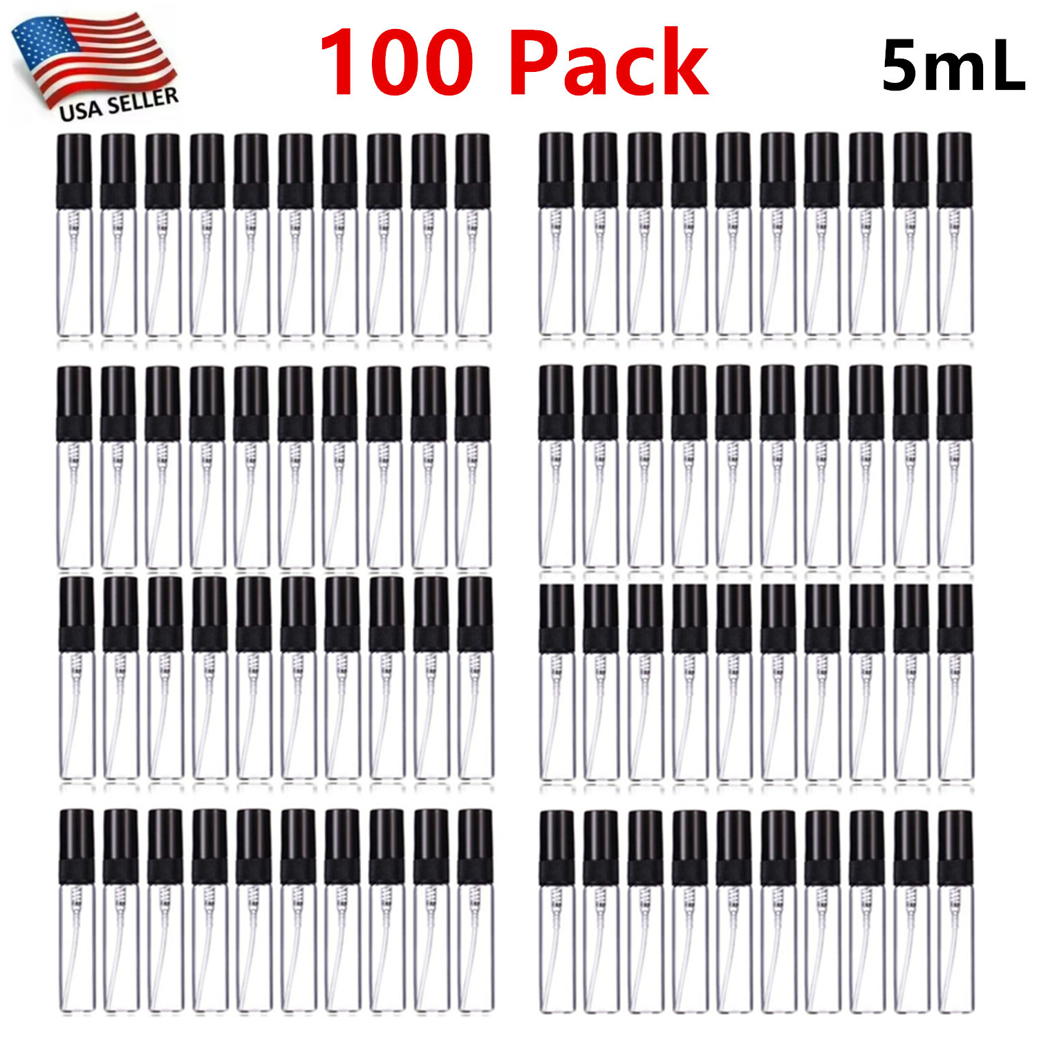 mini refillable perfume bottle sold on Temu United States