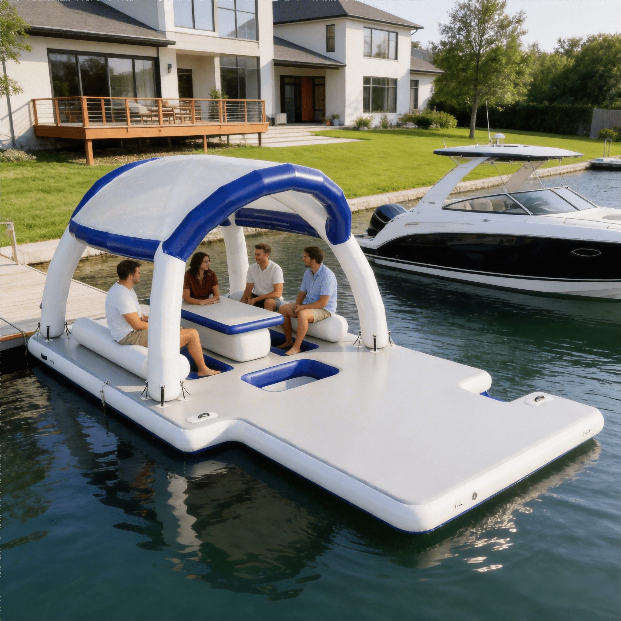 inflatable boats sold on Temu United States