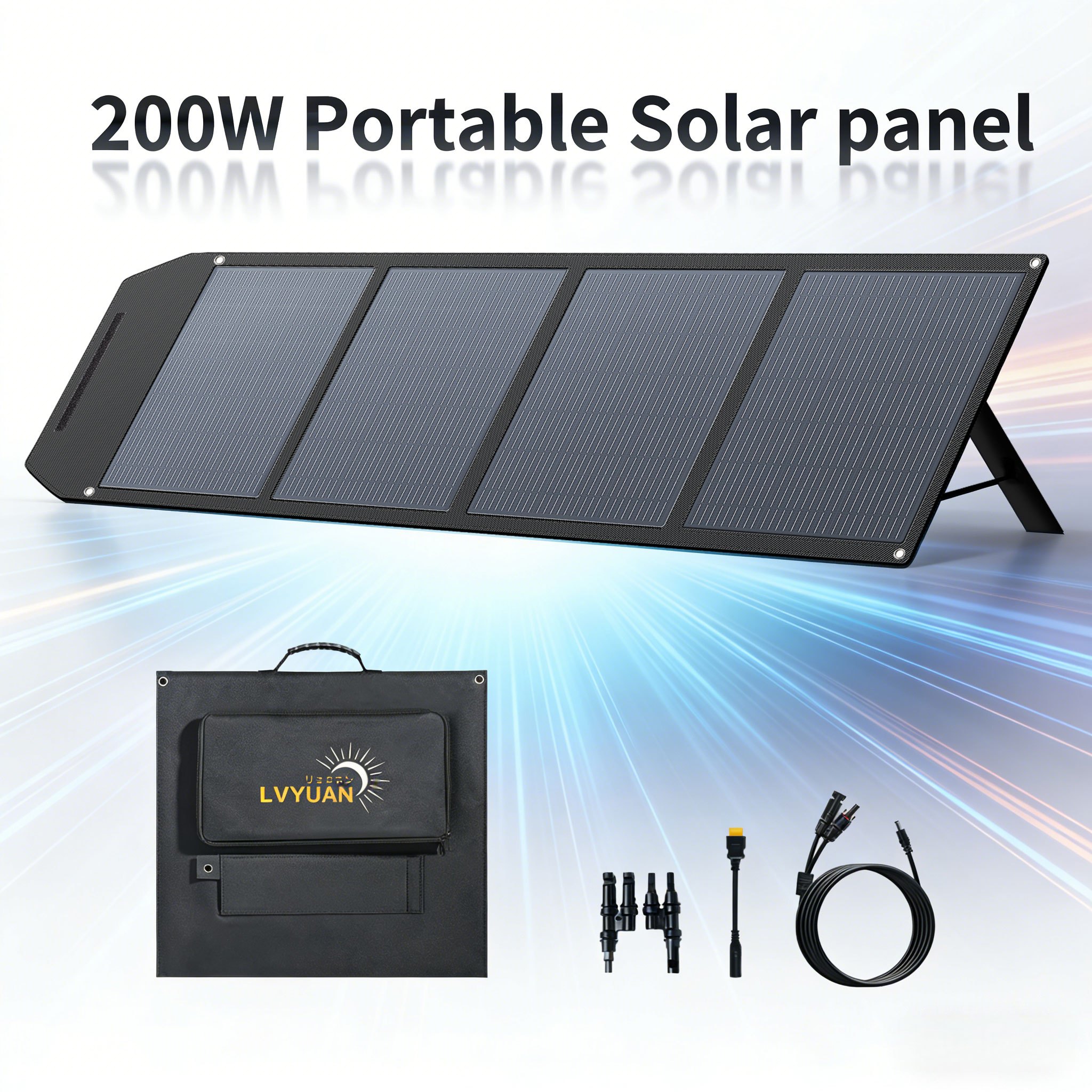 200 watt solar panel sold on Temu United States