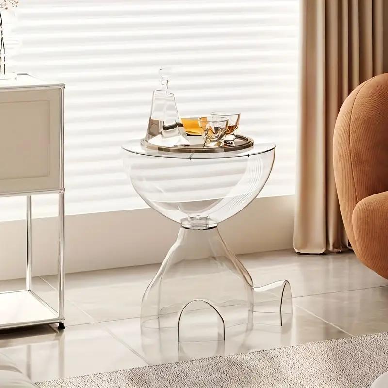 acrylic side tables sold on Temu United States