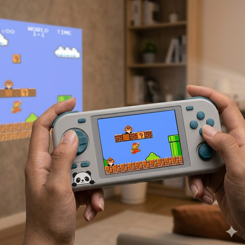 handheld games sold on Temu United States