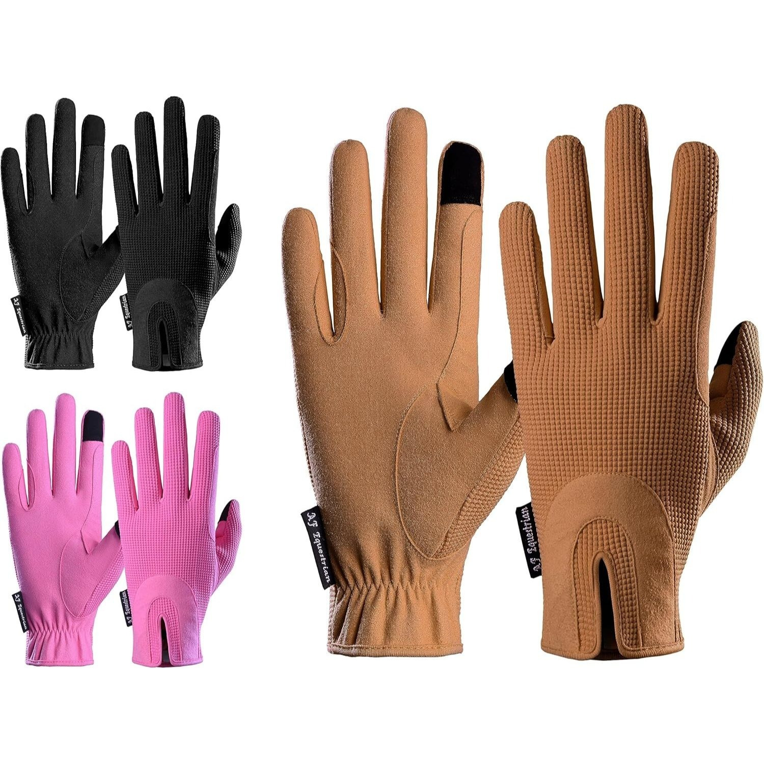 riding gloves horse sold on Temu United States