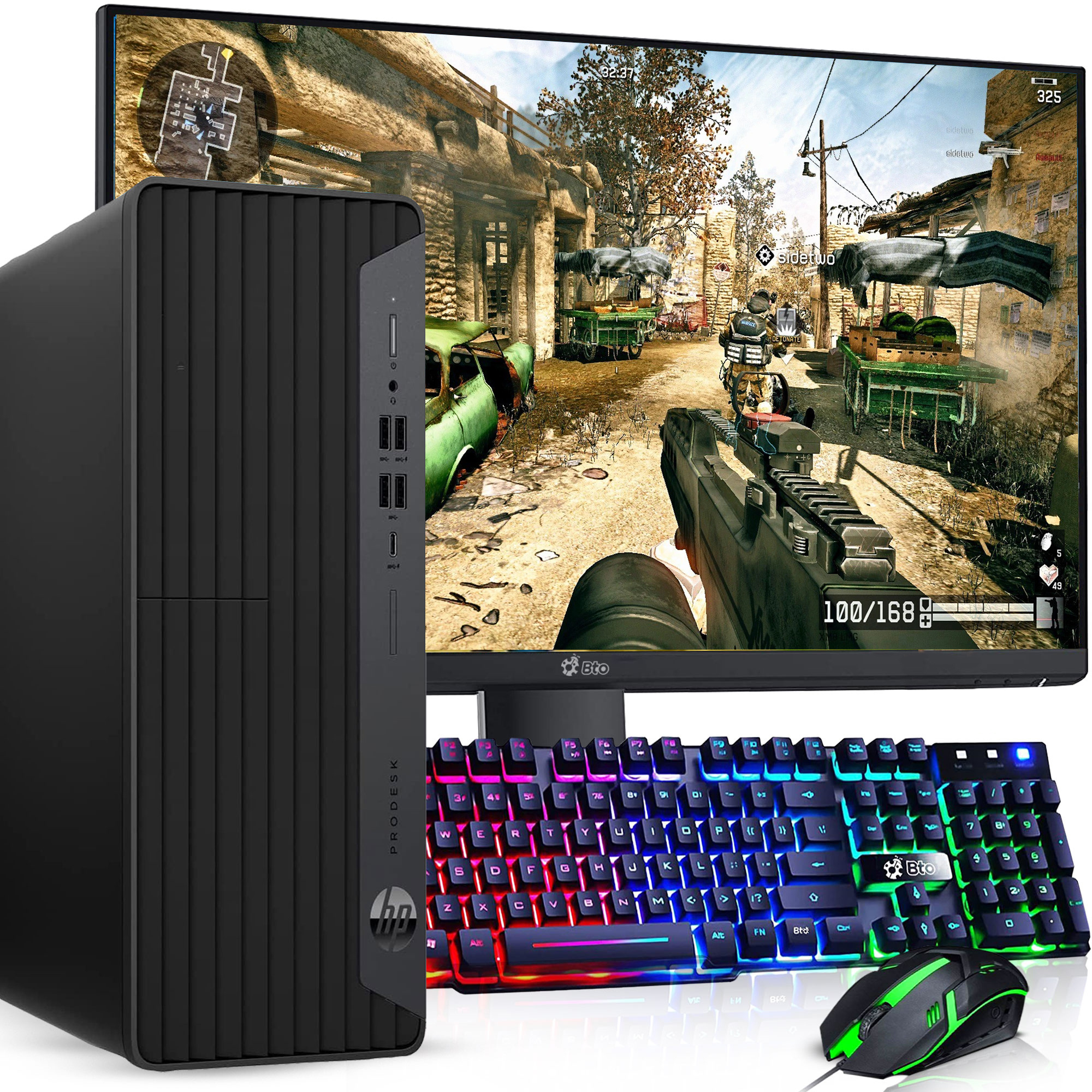 gaming set up pc sold on Temu United States