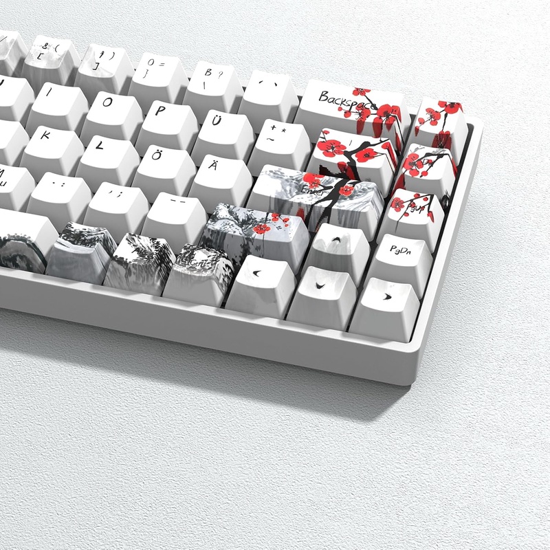 keyboard layout 60 percent sold on Temu United States