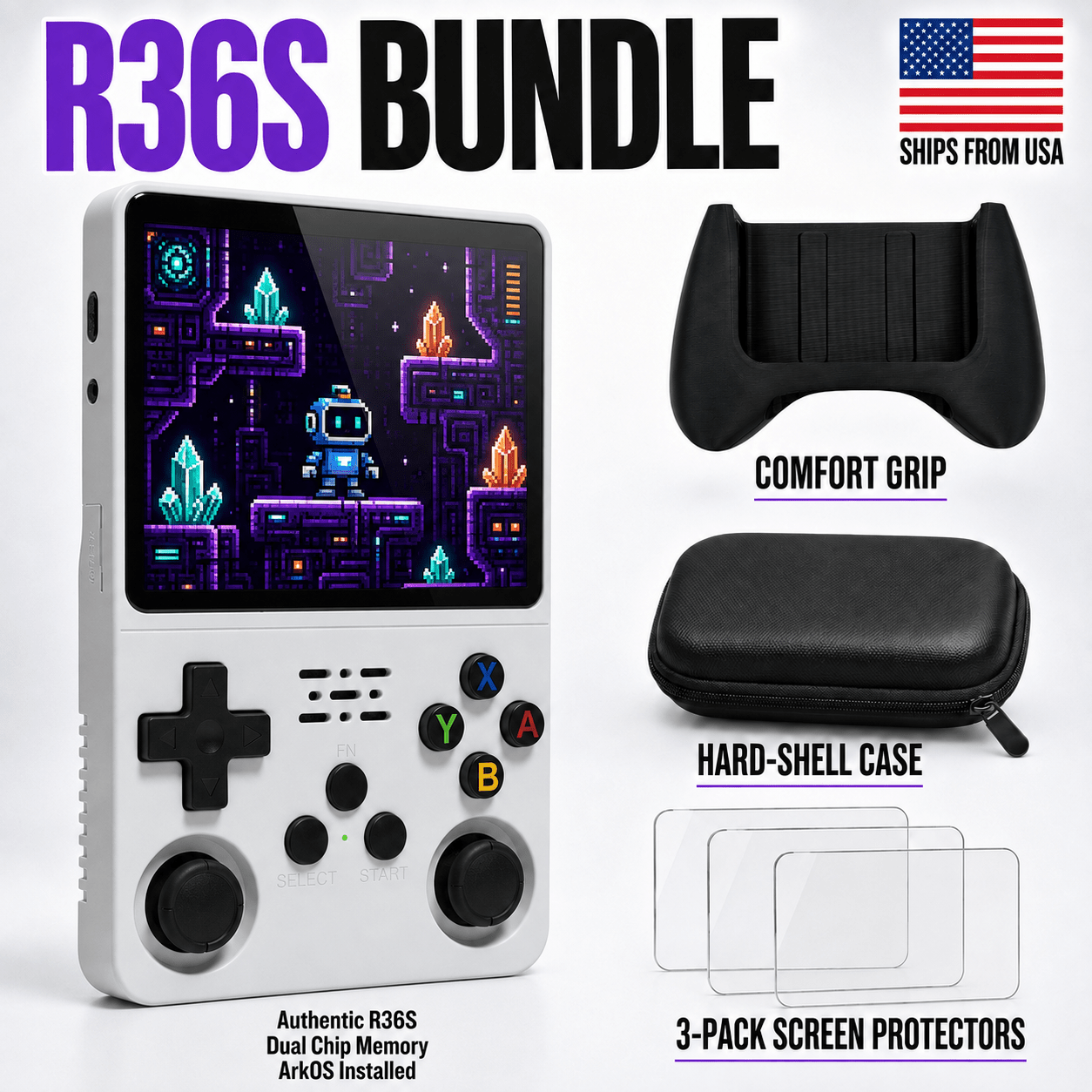 handheld game console sold on Temu United States