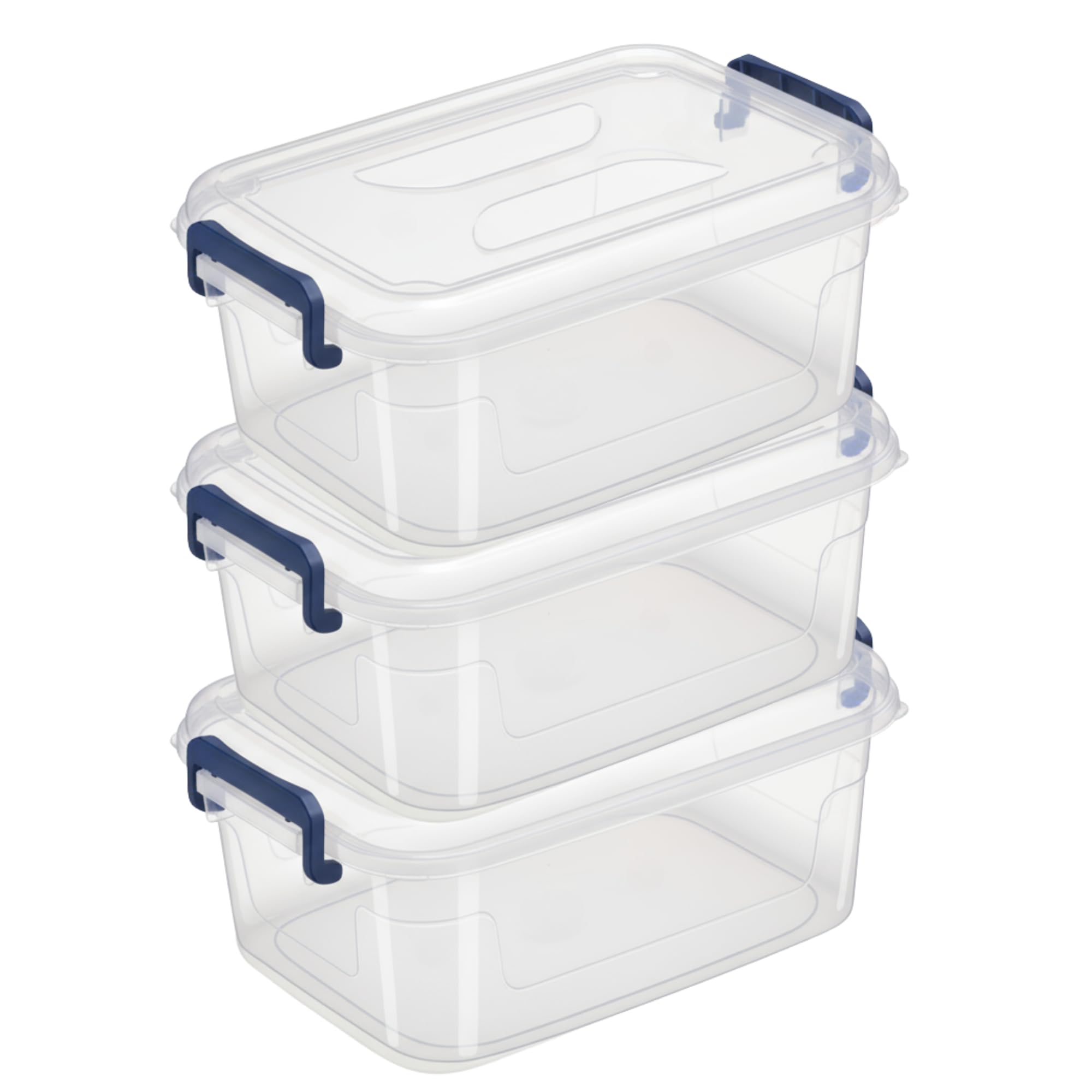 plastic storage containers with lids sold on Temu United States