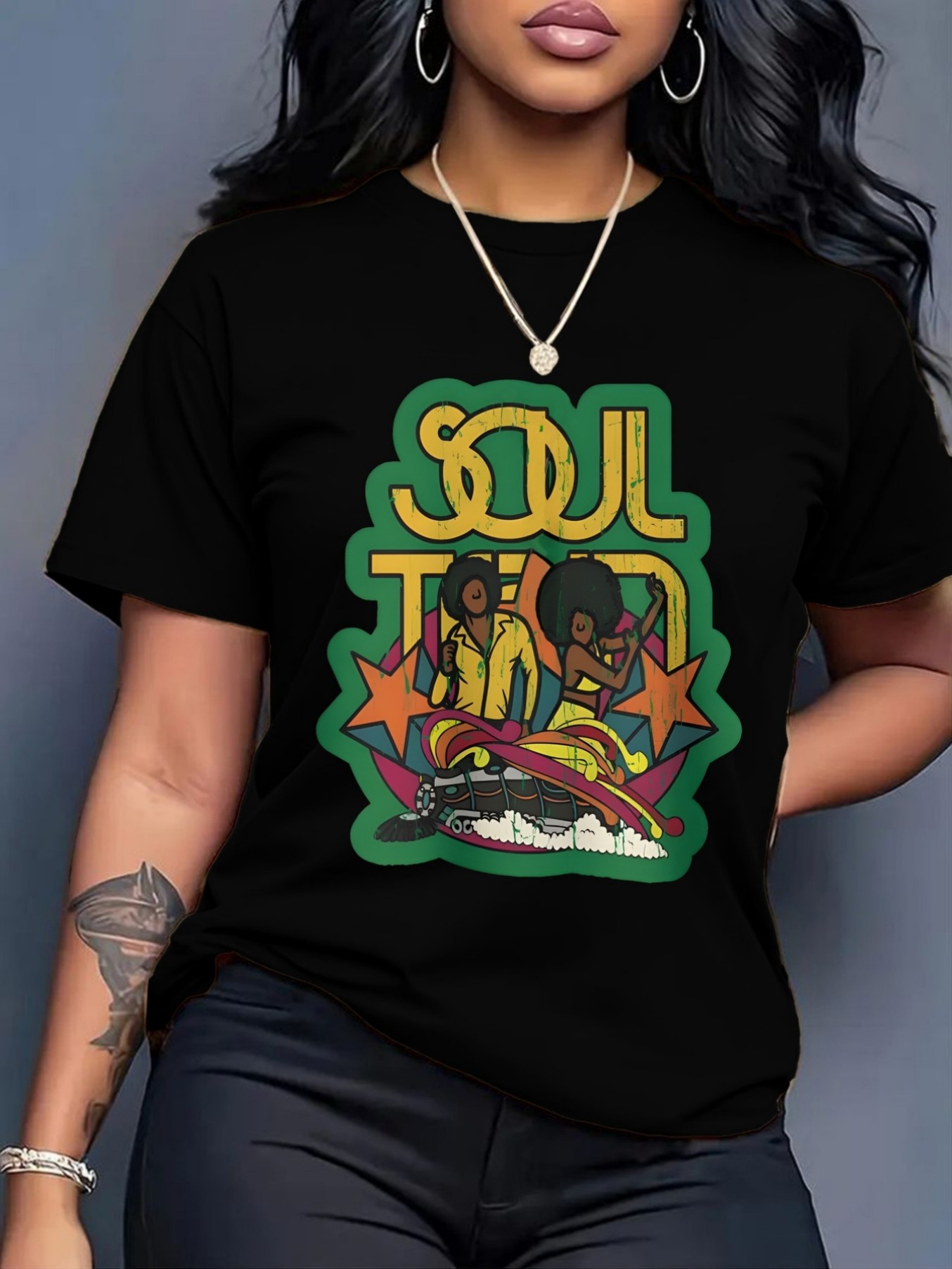 cartoon shirts for women sold on Temu United States