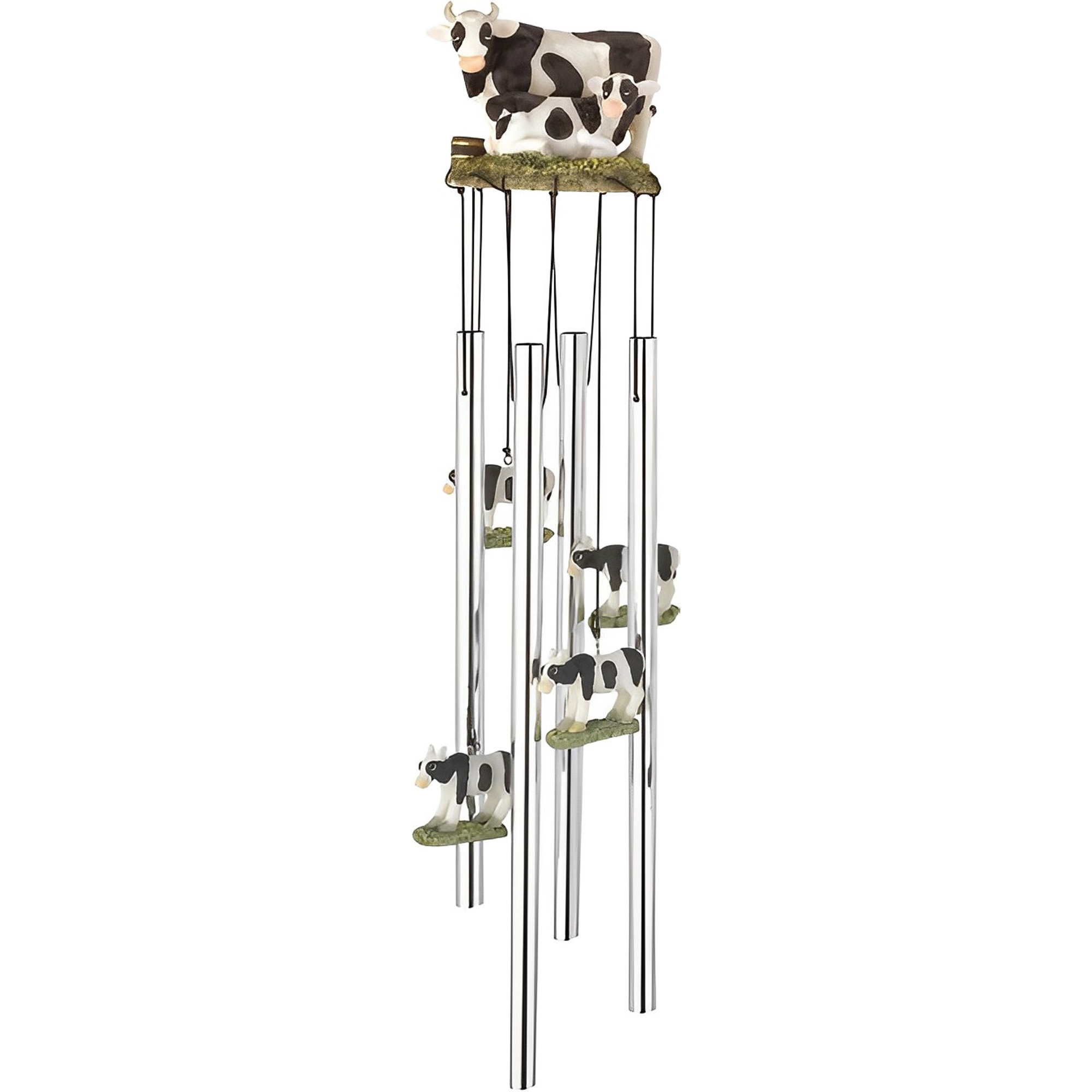 Long Round Wind Chime Statue Sculpture Ornament - Temu
