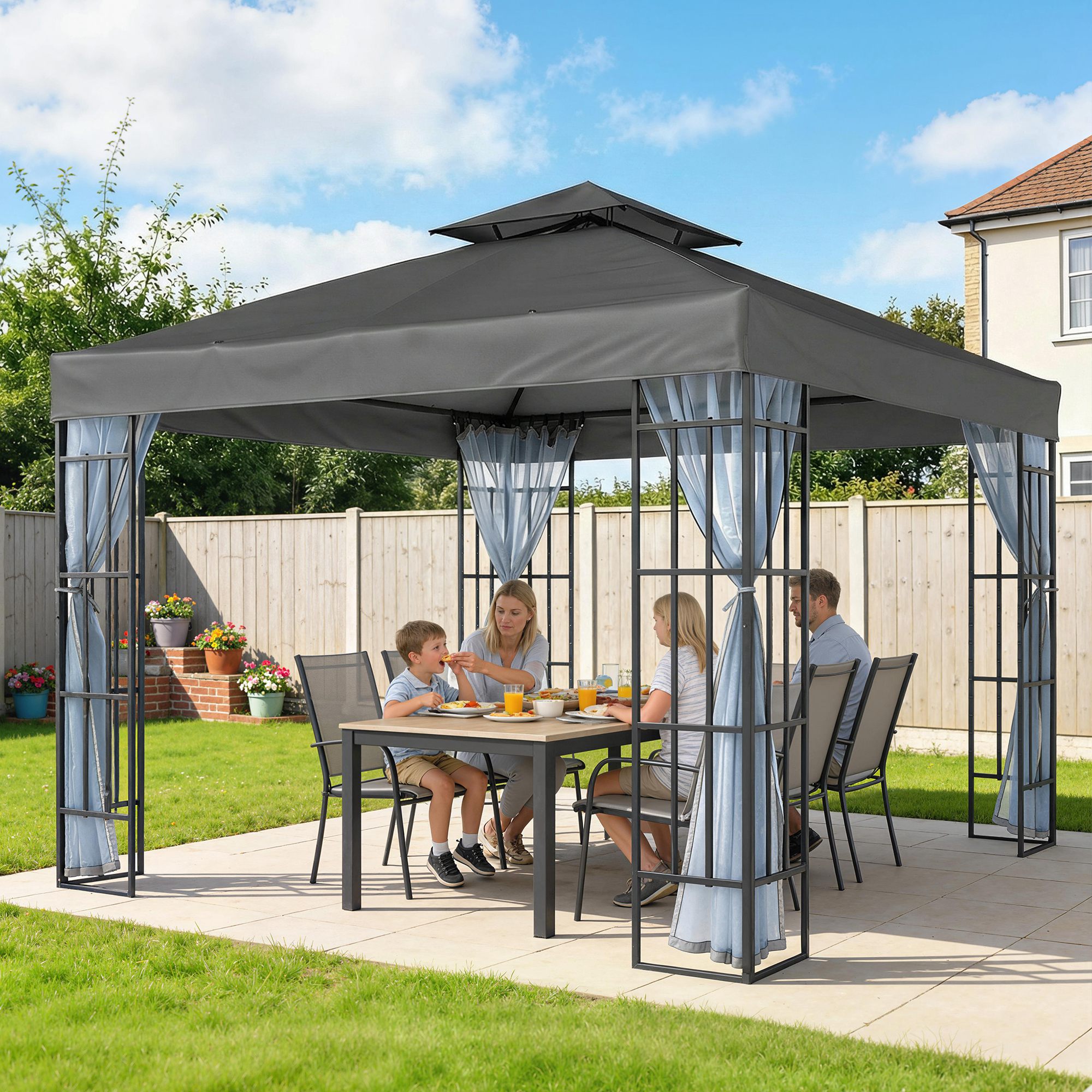 gazebos sold on Temu Canada