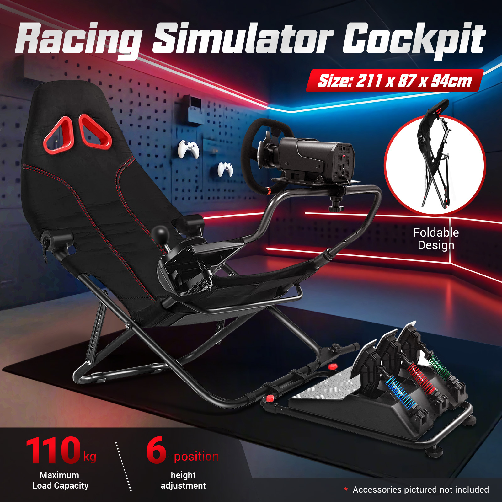 racing sim sold on Temu Australia