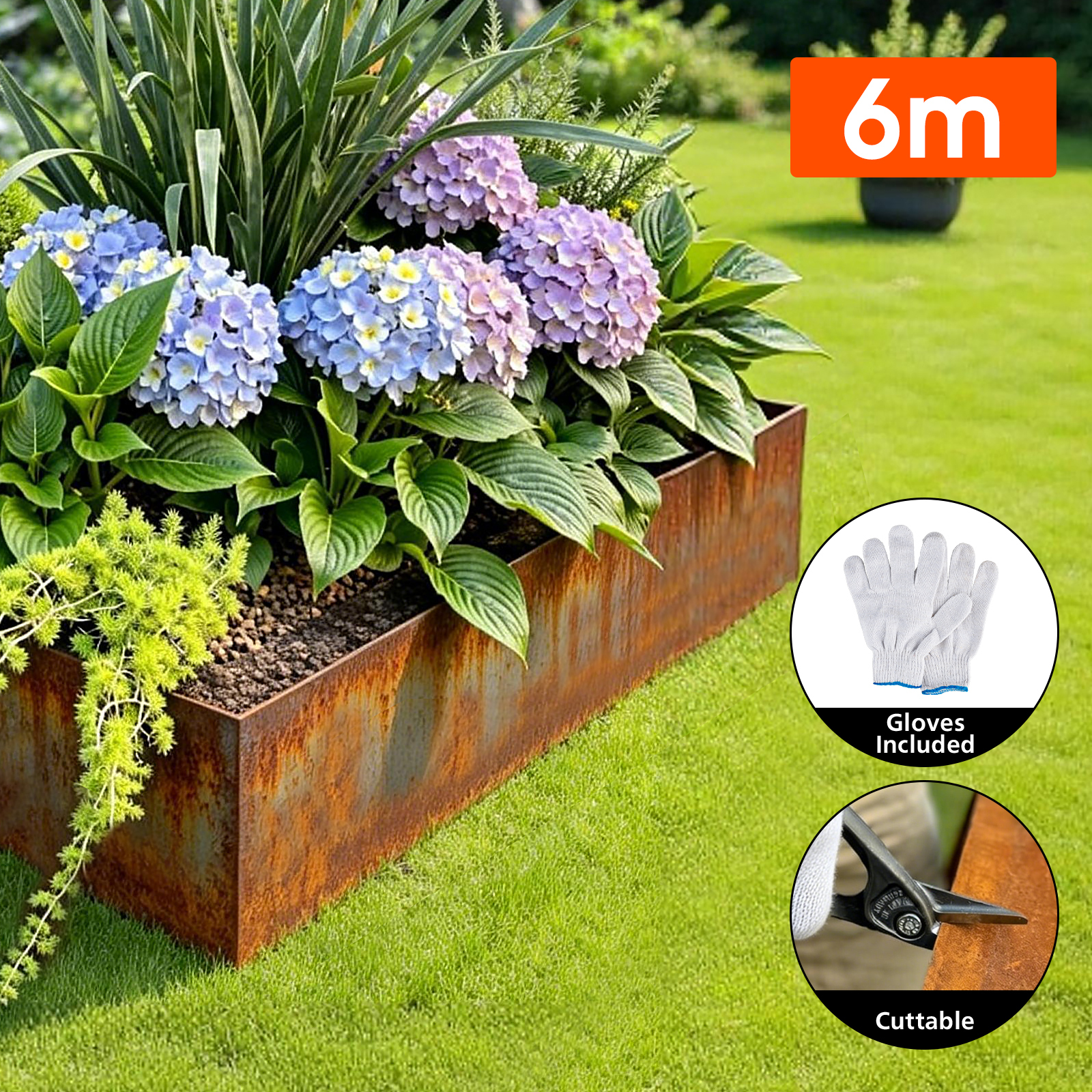 gardening edging sold on Temu Australia