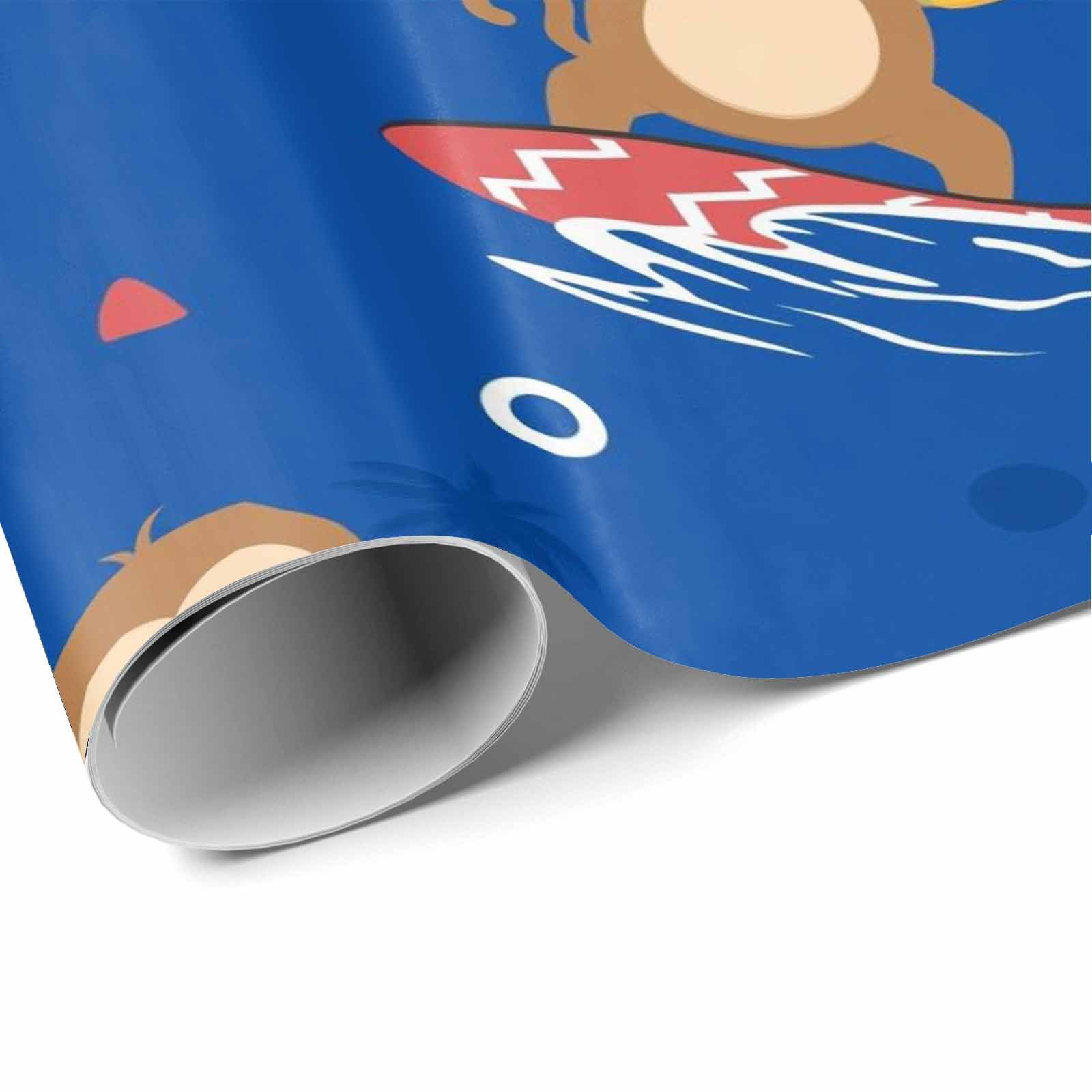 Gift Wrap Folded Wrapping Paper Animal Pattern Christmas - Temu