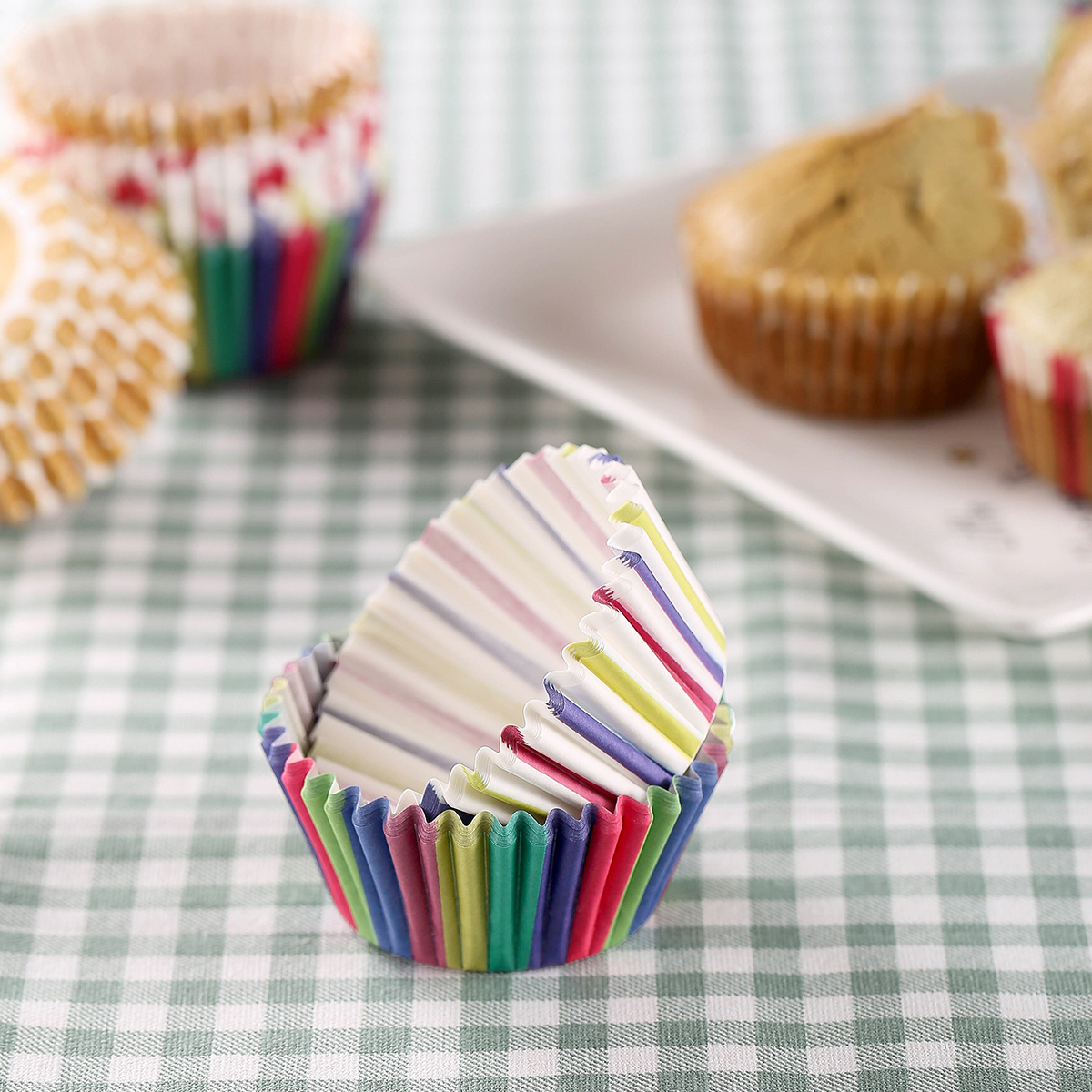 100 Piezas Cara Sonriente 4 En 1 Juego Tazas Pastel - Temu Mexico