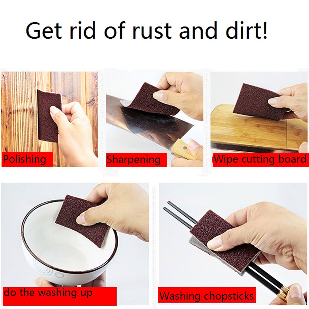 Emery Sponge Wipe Kitchen Cleaning Magic Wipe Pot Wipe - Temu