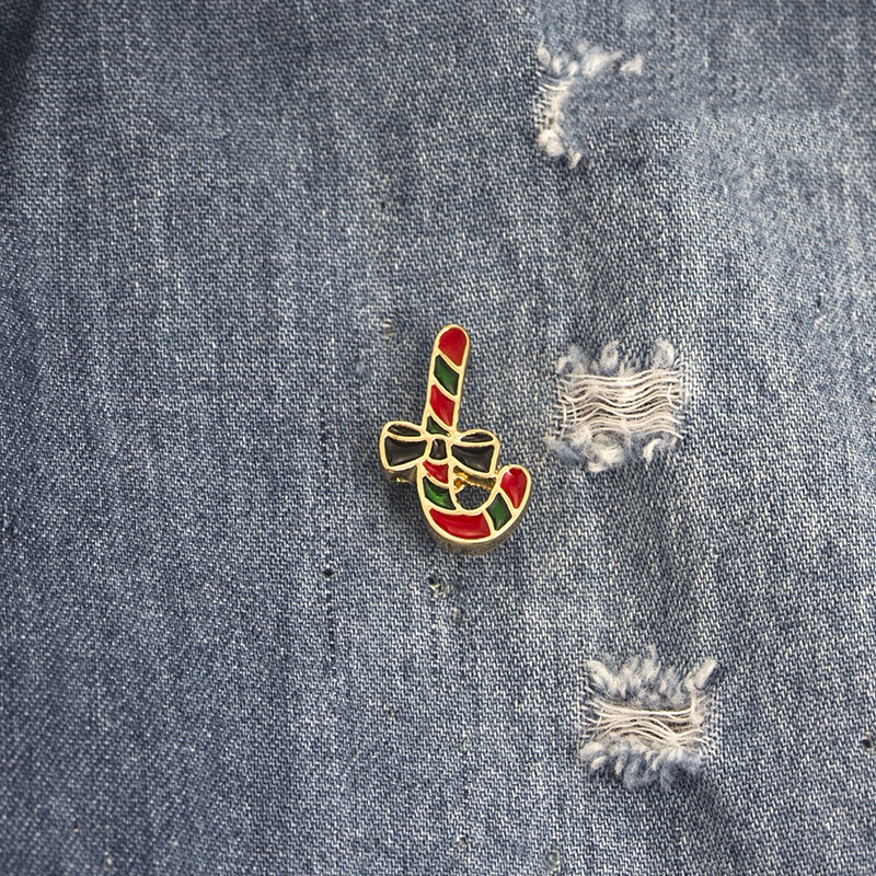 Santa Brooch Christmas Wreath Christmas Tree Sock Badge Collar Pin ...