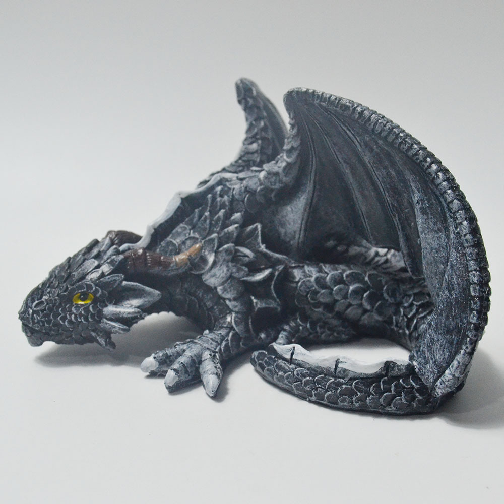 Gothic Dragon Statue - Handcrafted Resin Sculpture - Perfect Outdoor ...