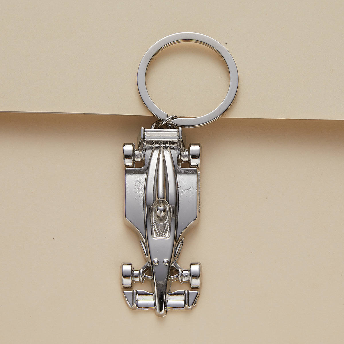 Men's Vintage Silver Alloy Car Pendant Keychain - Jewelry & Accessories ...