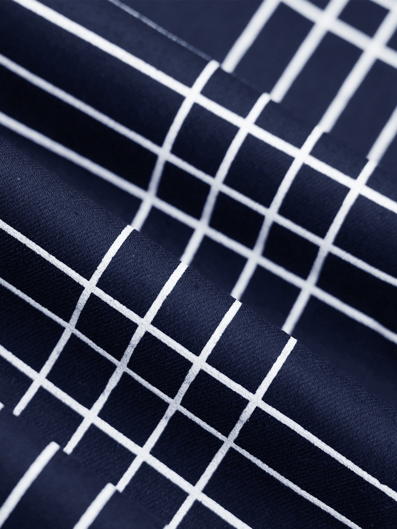 Men's Checkered Stretch Slim Pants - Temu Canada