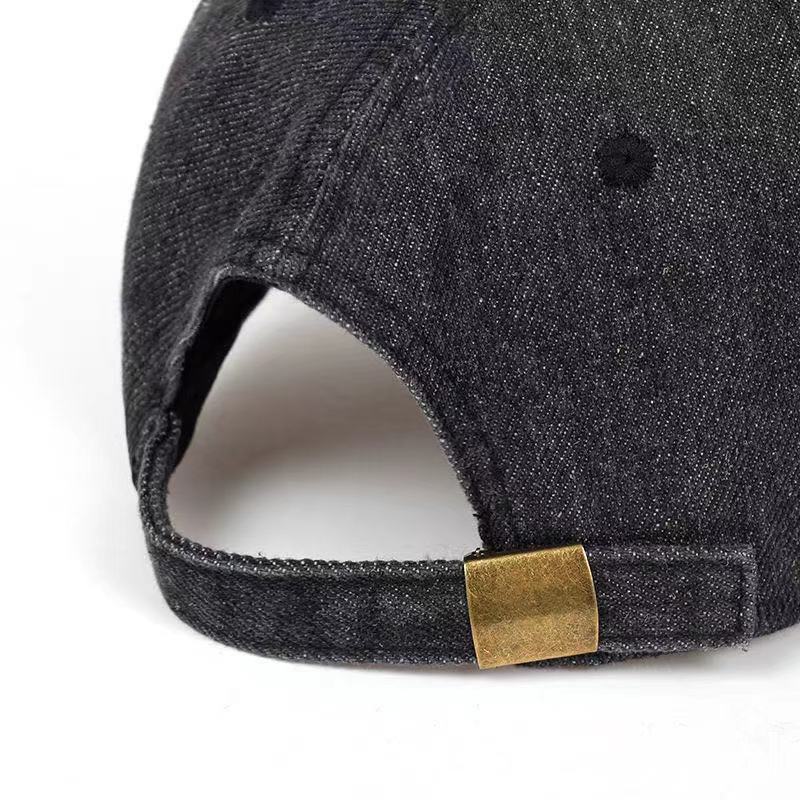 ripped denim baseball cap - jewelry & accessories - temu {region_name}