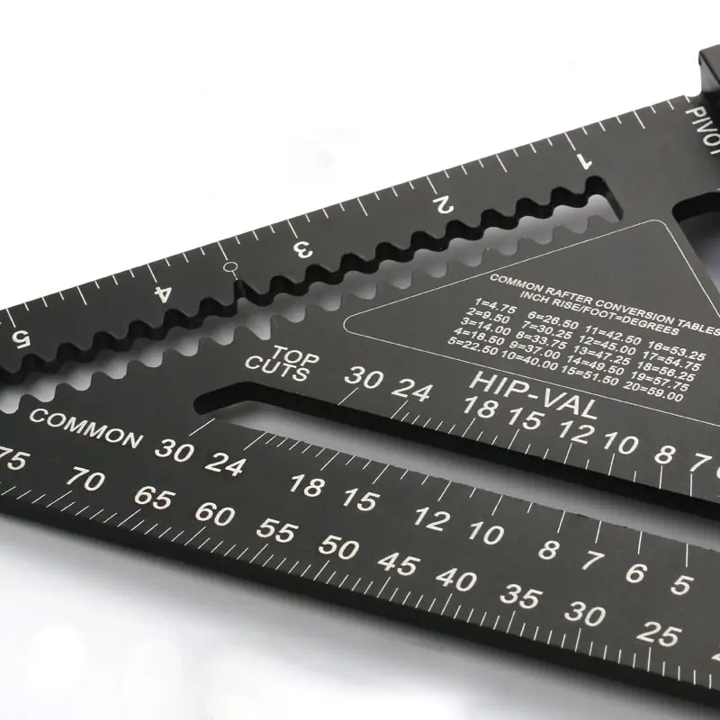 Triangle Ruler, Black Triangle Ruler Rafter Square Protractor, High ... Triangle Ruler, Black Triangle Ruler Rafter Square Protractor, High ...