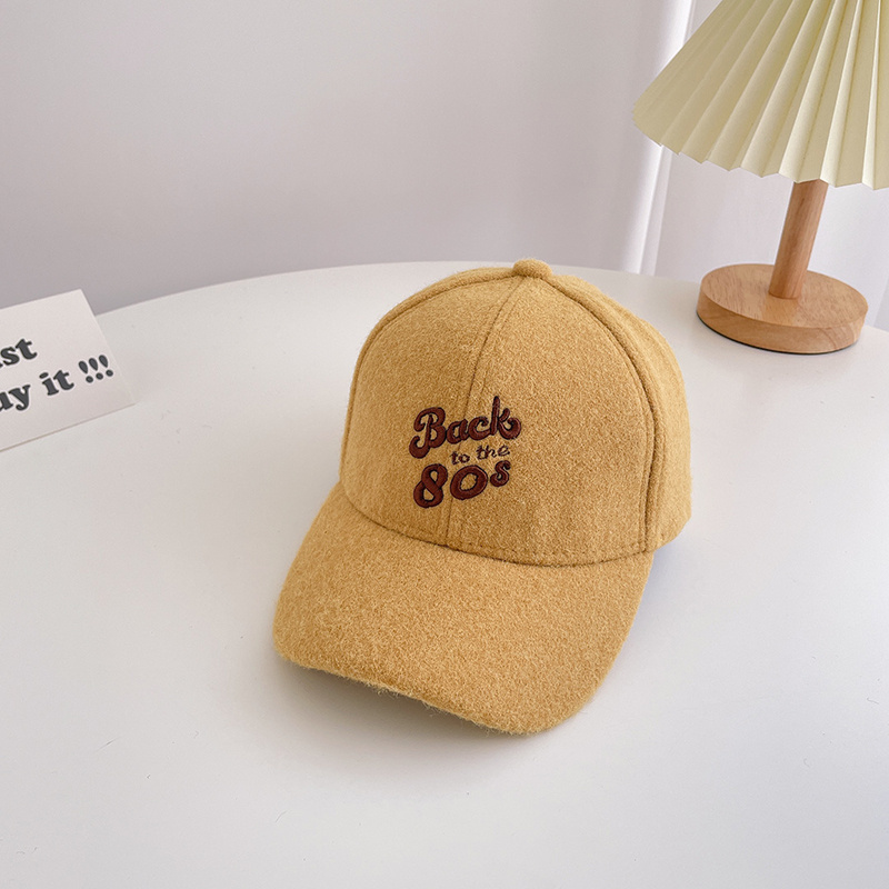 Kids Solid Warm Plush Print Cap - Temu New Zealand