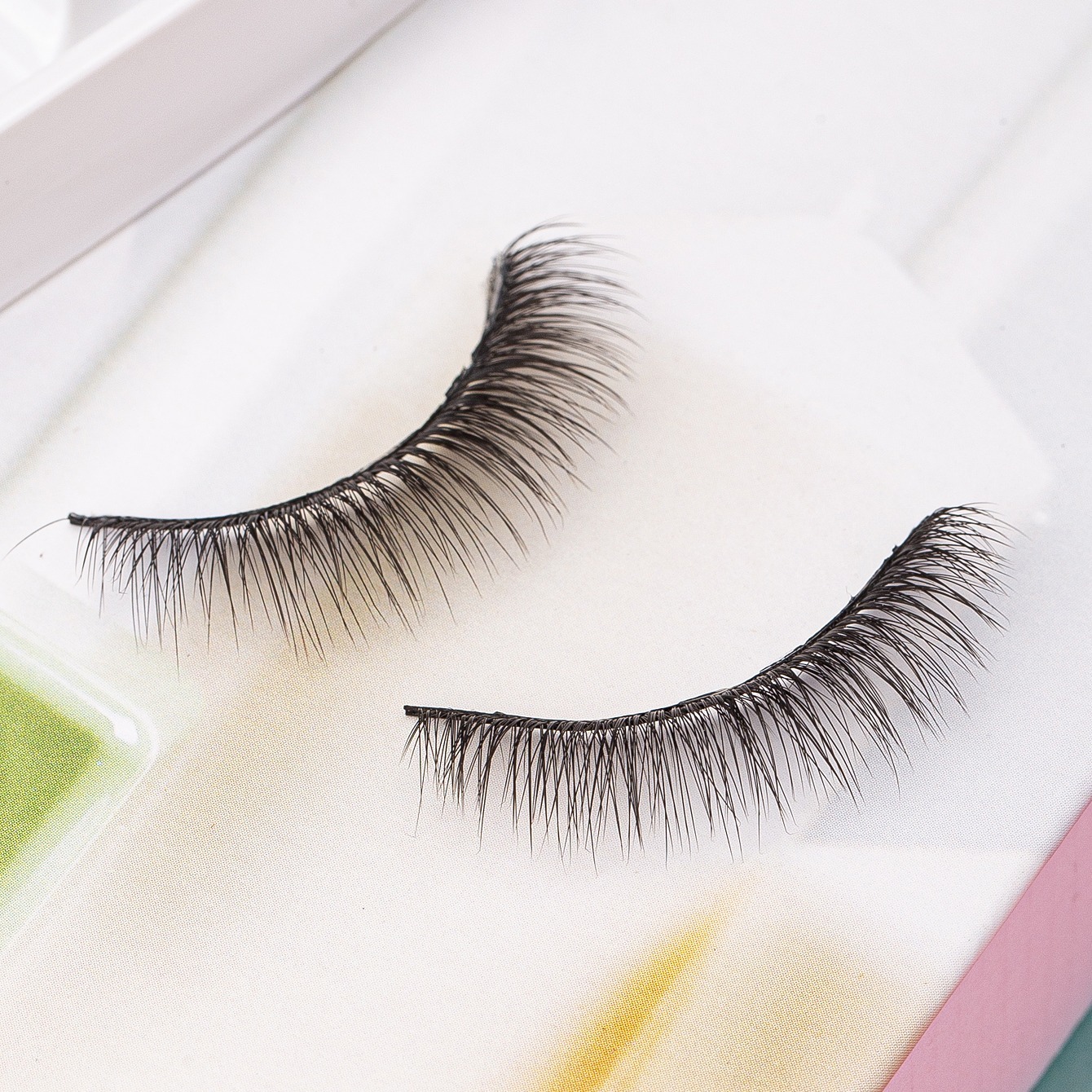Natural False Eyelashes 3d Handmade Long - Temu United