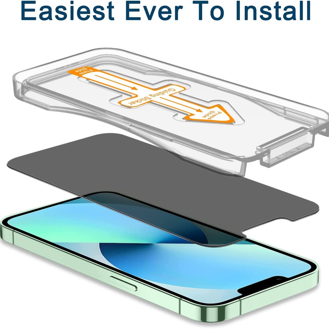 Privacy Screen Protector Temerperd Glass Installation Tray - Temu Australia