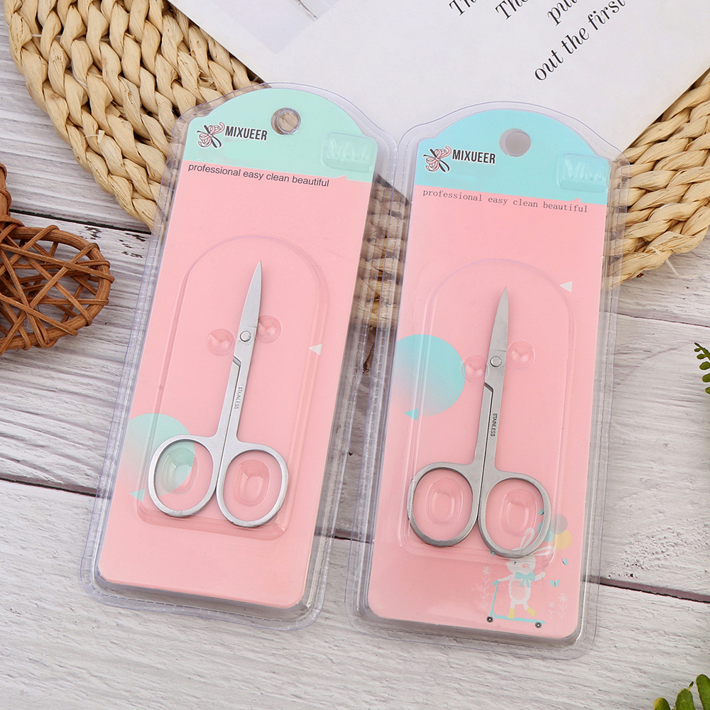 Facial Hair Small Beauty Scissors Women Eyebrows Nose Hair - Temu Norway