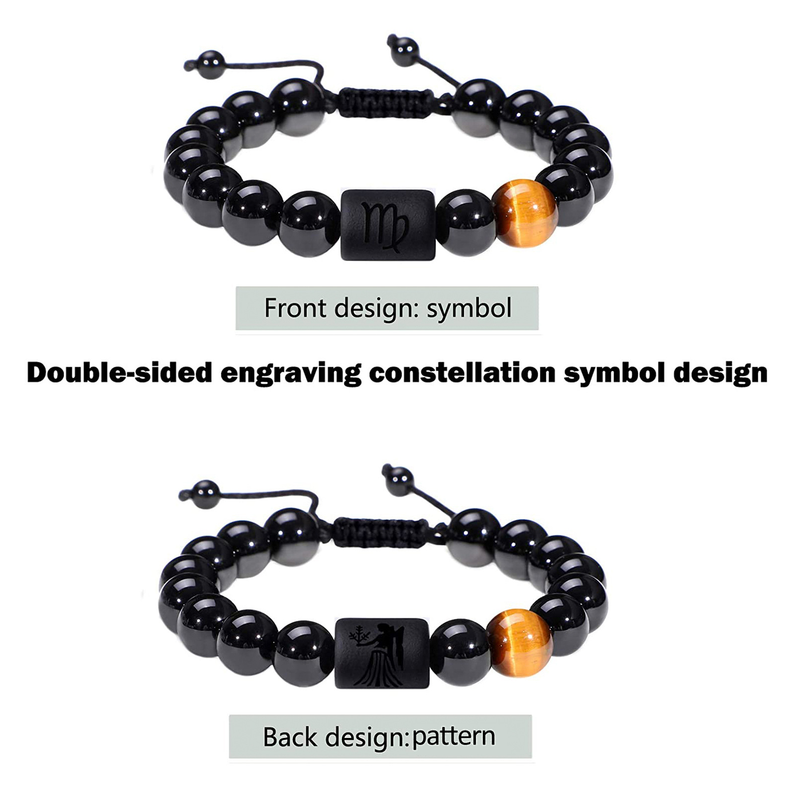 Bracelets Stone - Temu