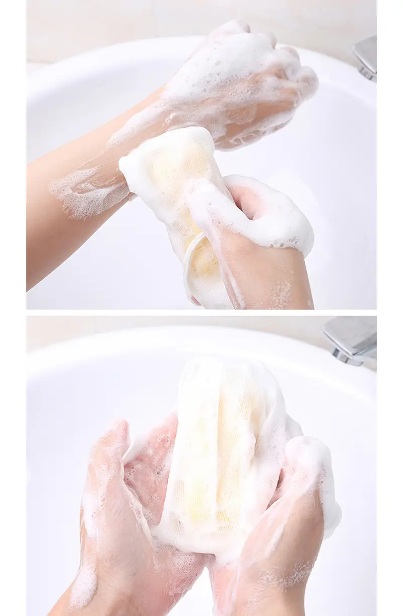 Handmade Soap Mesh Bags Foaming Net Double Layer Bubble Foam Temu Ireland