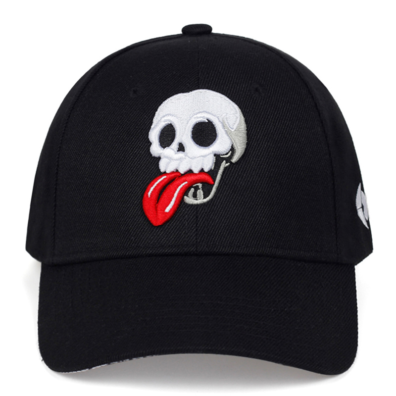 1pc skull tongue out baseball cap unisex | temu Temu
