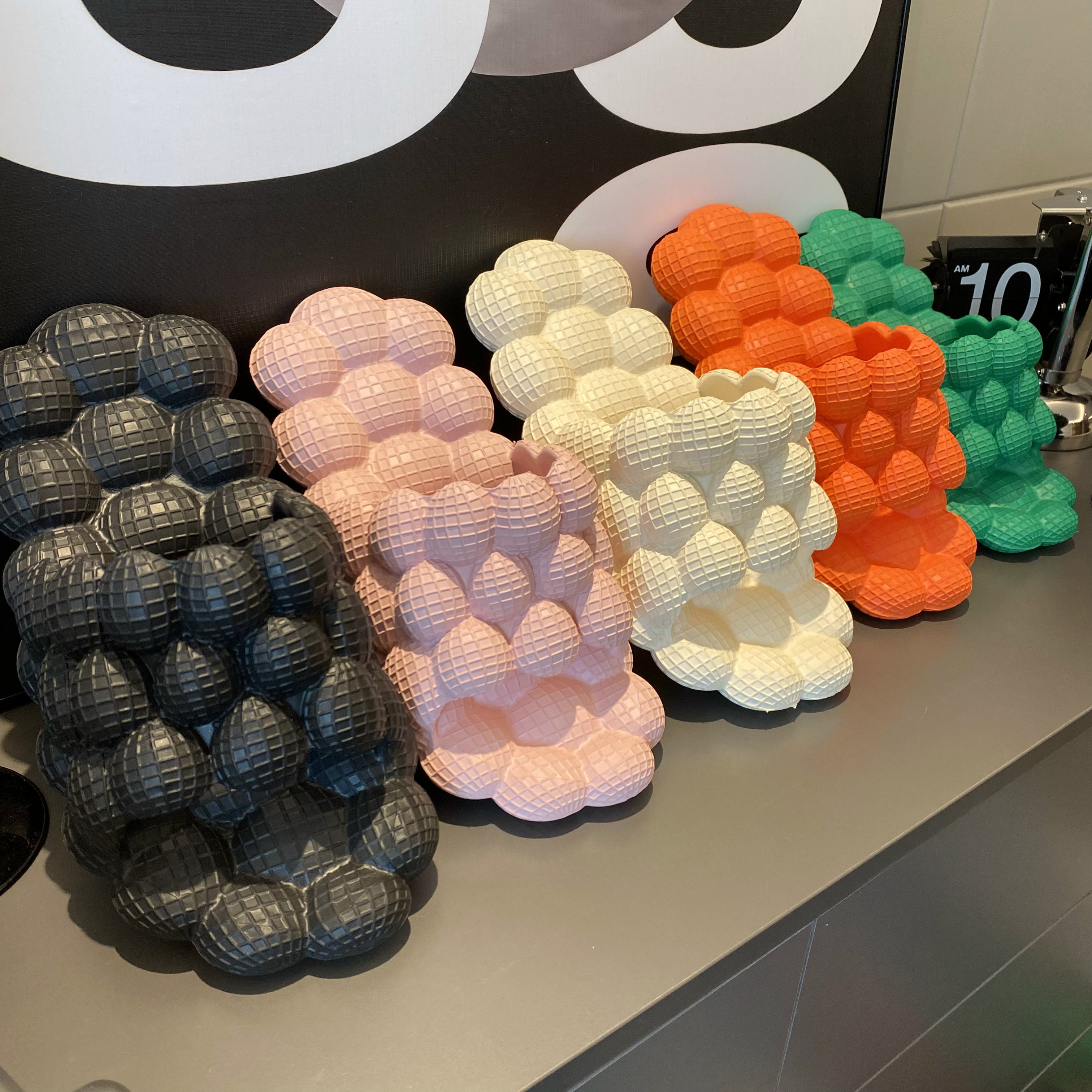 Women's Thick Bottom Bubble Slides Non slip Bubble Slippers - Temu ...