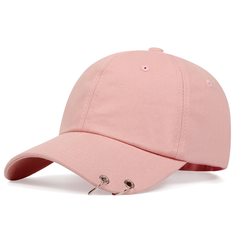 Casual Pink Cotton-blend Baseball Cap - Clothing, Shoes & Jewelry - Temu