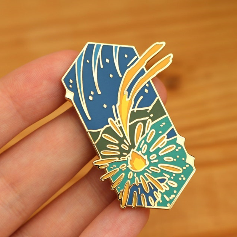 Anime Star Flame Castle Enamel Pin Perfect Cosplay Parties - Temu South ...