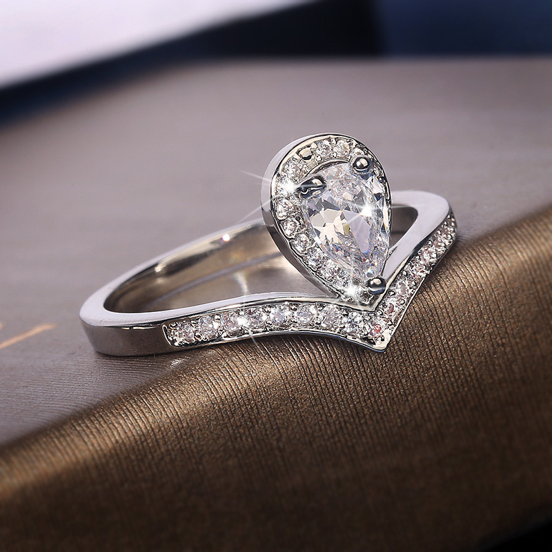 925 Silver Plated Fashion match Simple Shiny Square Zicron - Temu ...