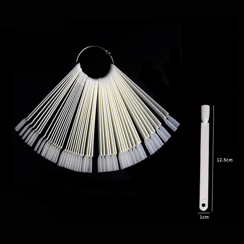 Clear Nail Swatches Sticks Nail Art Supplies Nail Art Polish - Temu