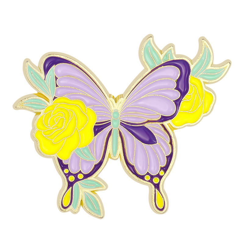 New Ladies Butterfly Brooch Colorful Brooch Pin Party Gifts - Temu ...