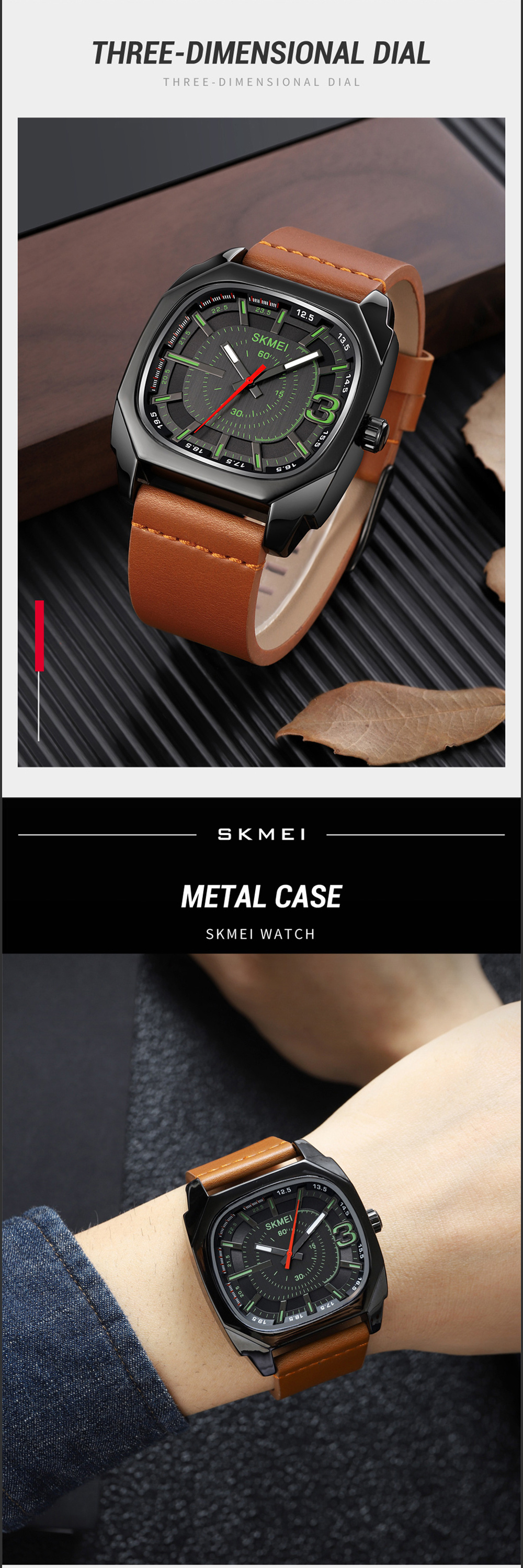 Fashion Business Quartz Watches For Men Waterproof Top - Temu Canada