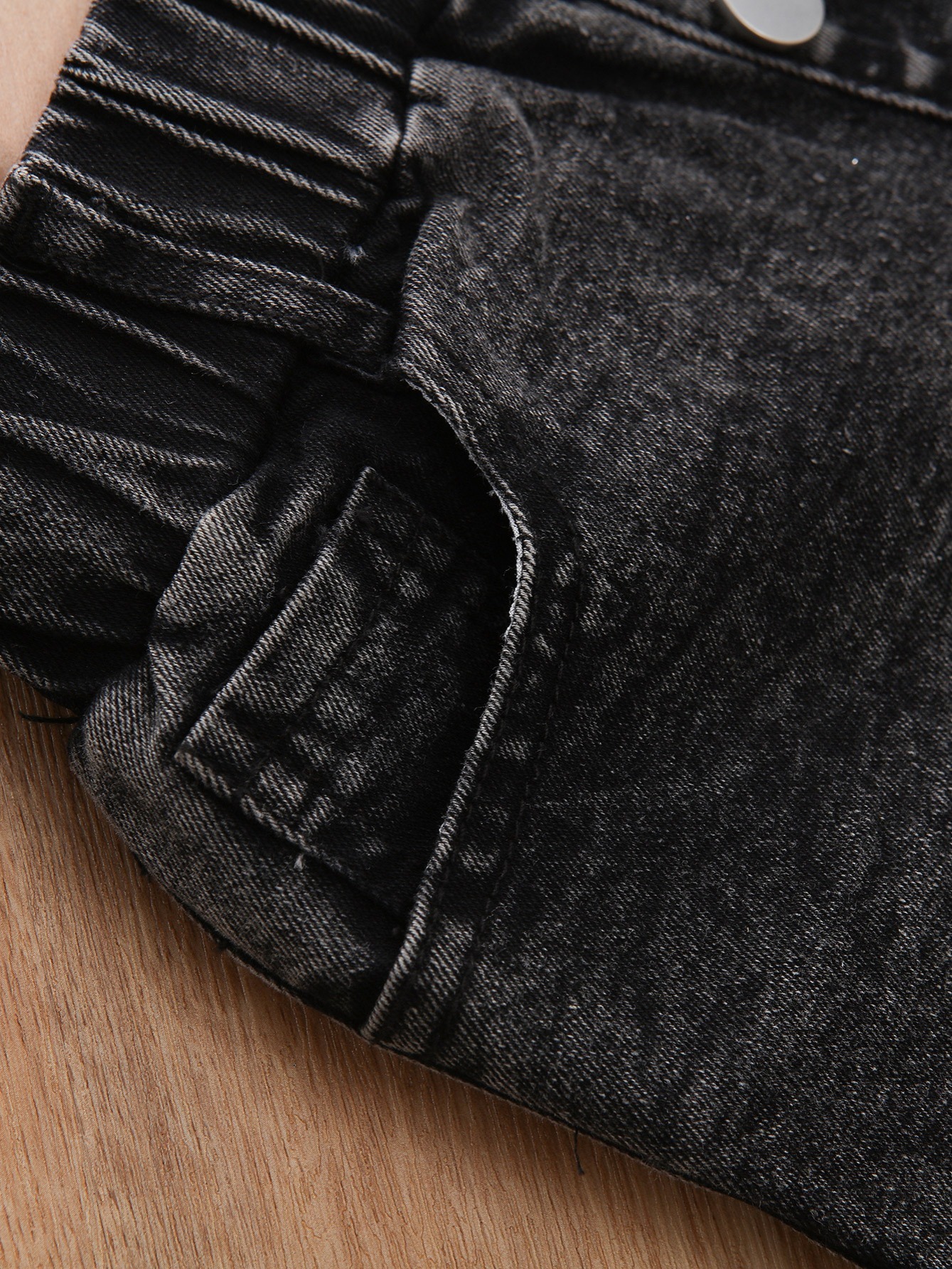 girls fashion solid denim shorts - Temu Norway