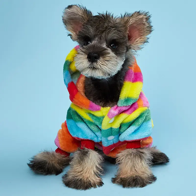 Mantenga A Su Cachorro Acogedor Y Con Estilo Sudadera Con Capucha Para