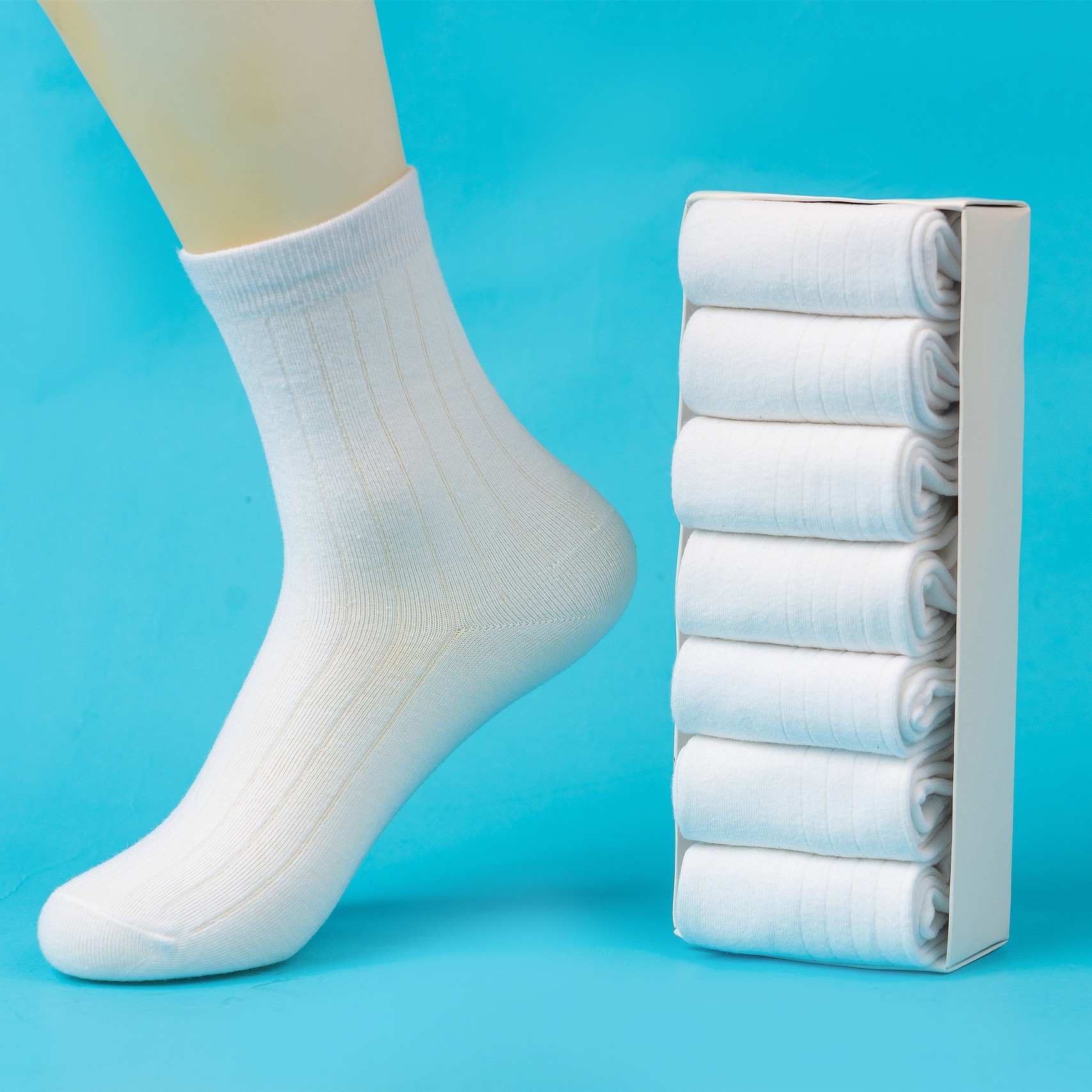 Women's Pastel Crew Socks ( Purple colored+ Bronw colored + - Temu