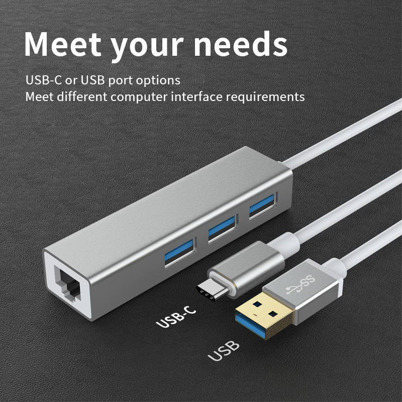 Usb Ethernet Port Splitter Network Cable Interface Converter - Temu