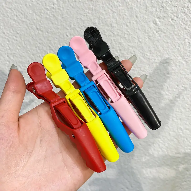 Colorful Plastic Hair Clip - Temu Colorful Plastic Hair Clip - Temu
