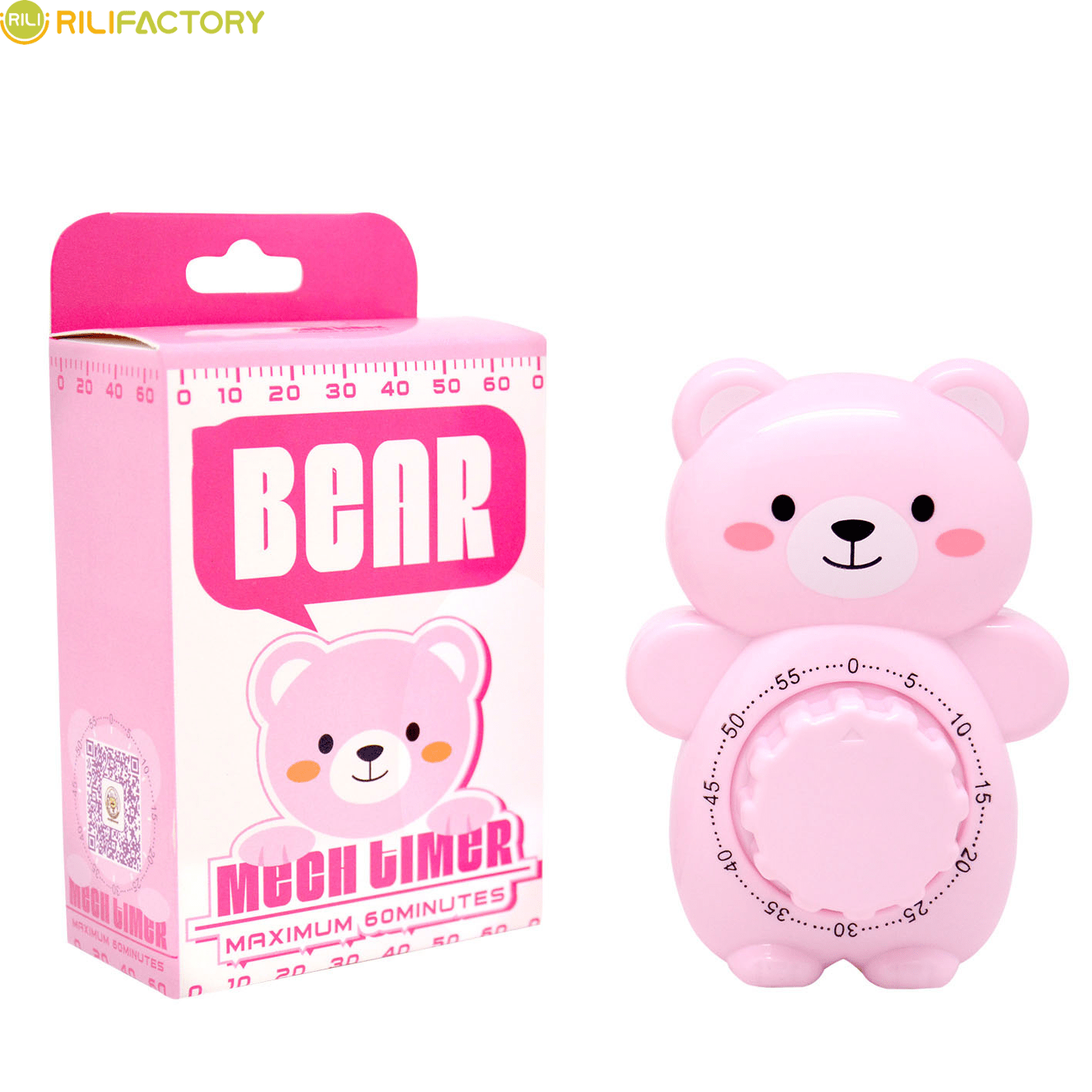 Cute Bear Timer 60 Minutes Mechanical Kitchen Cooking Timer - Temu