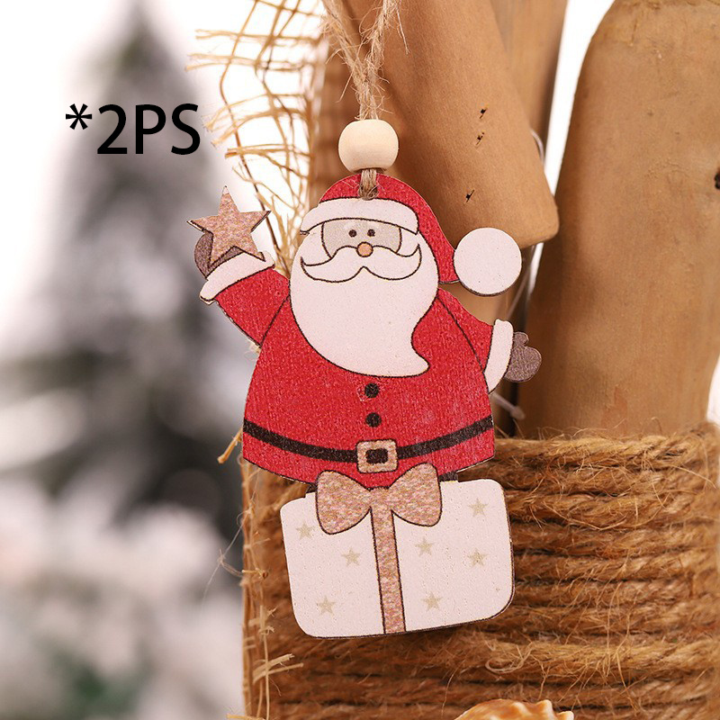 wooden hanging christmas tree ornaments - Temu Australia