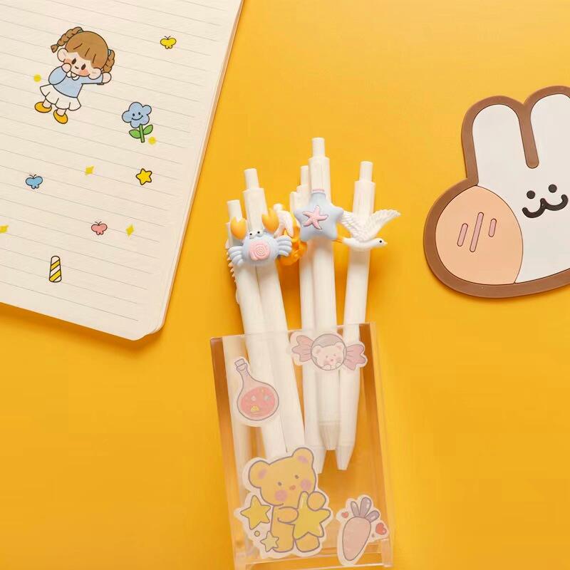 Cute Animals Gel Pens Cartoon Fish Crab - Temu New Zealand